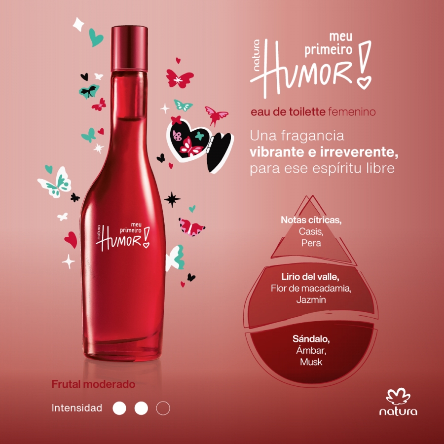 Humor Primero Rojo Femenino 75 ml
